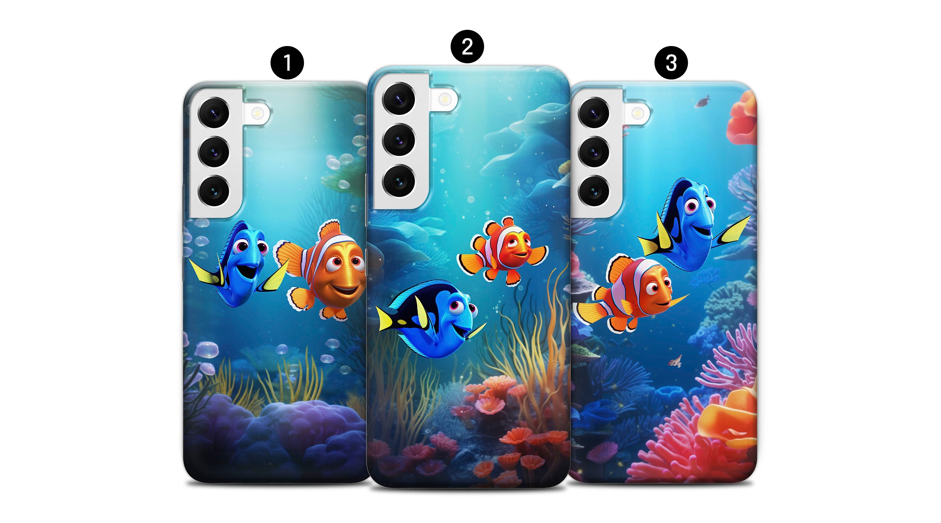 Nemo and Dory Phone Case Fish Cover iPhone 14 Pro Max, 13, 12, 11, XS ...