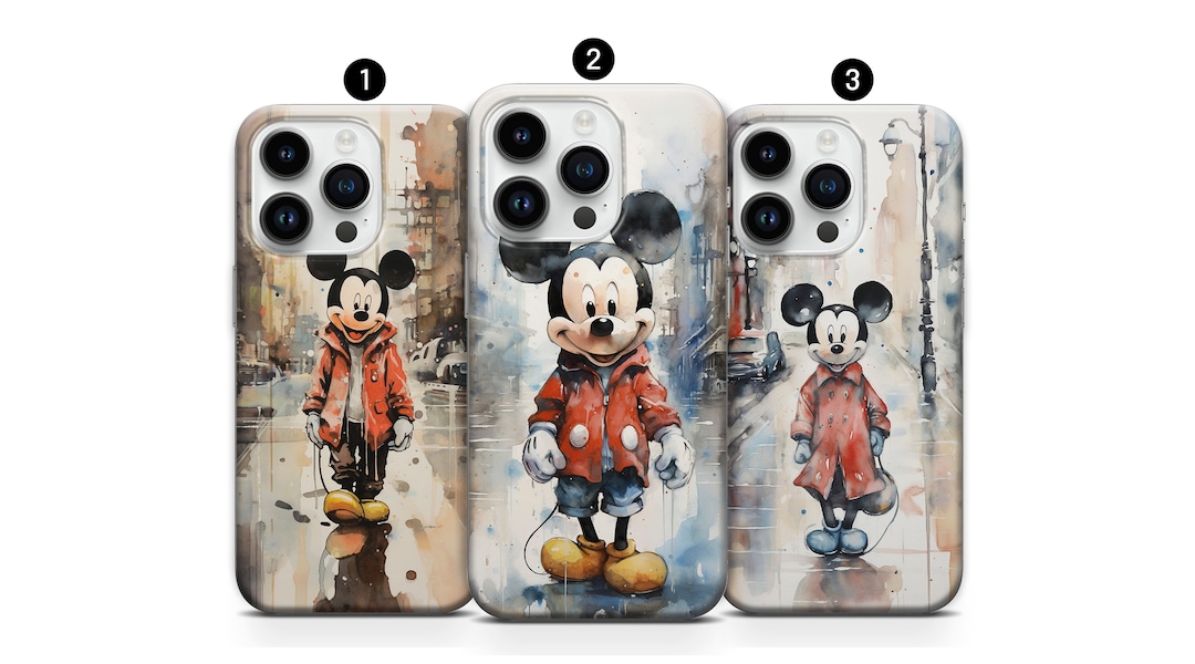 Mickey Mouse Case, Cartoon Case, Disney Case iPhone 14, 13, 12, 11, XR ...
