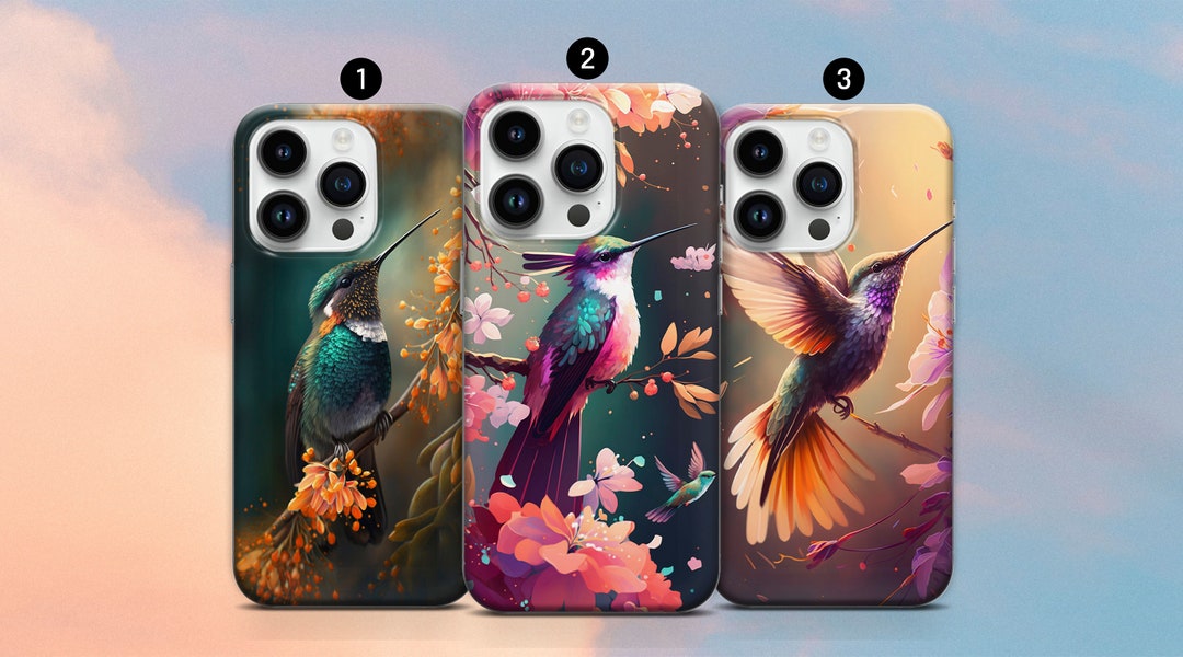 Colibri Case Animal Case Hummingbird Cover Fit iPhone 14, 13, 12, 11 ...