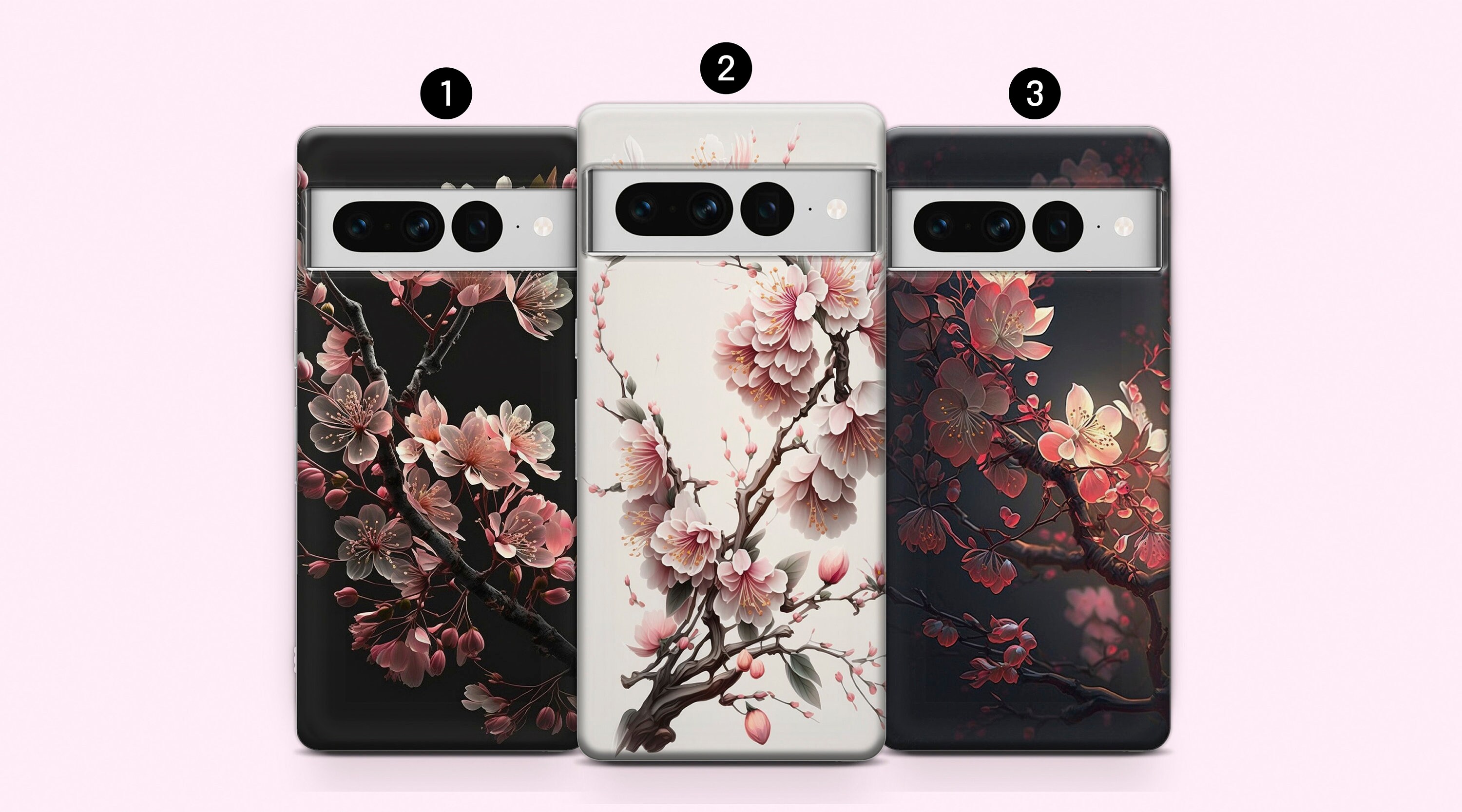 Sakura Phone Case Cherry Blossom Cover Fit iPhone 14 Pro Max, 13, 12 ...