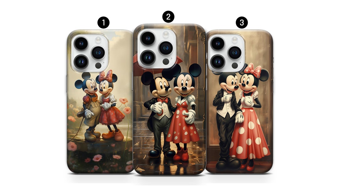 Mickey Minnie Case, Cartoon Case, Disney Case iPhone 14, 13, 12, 11, XR ...