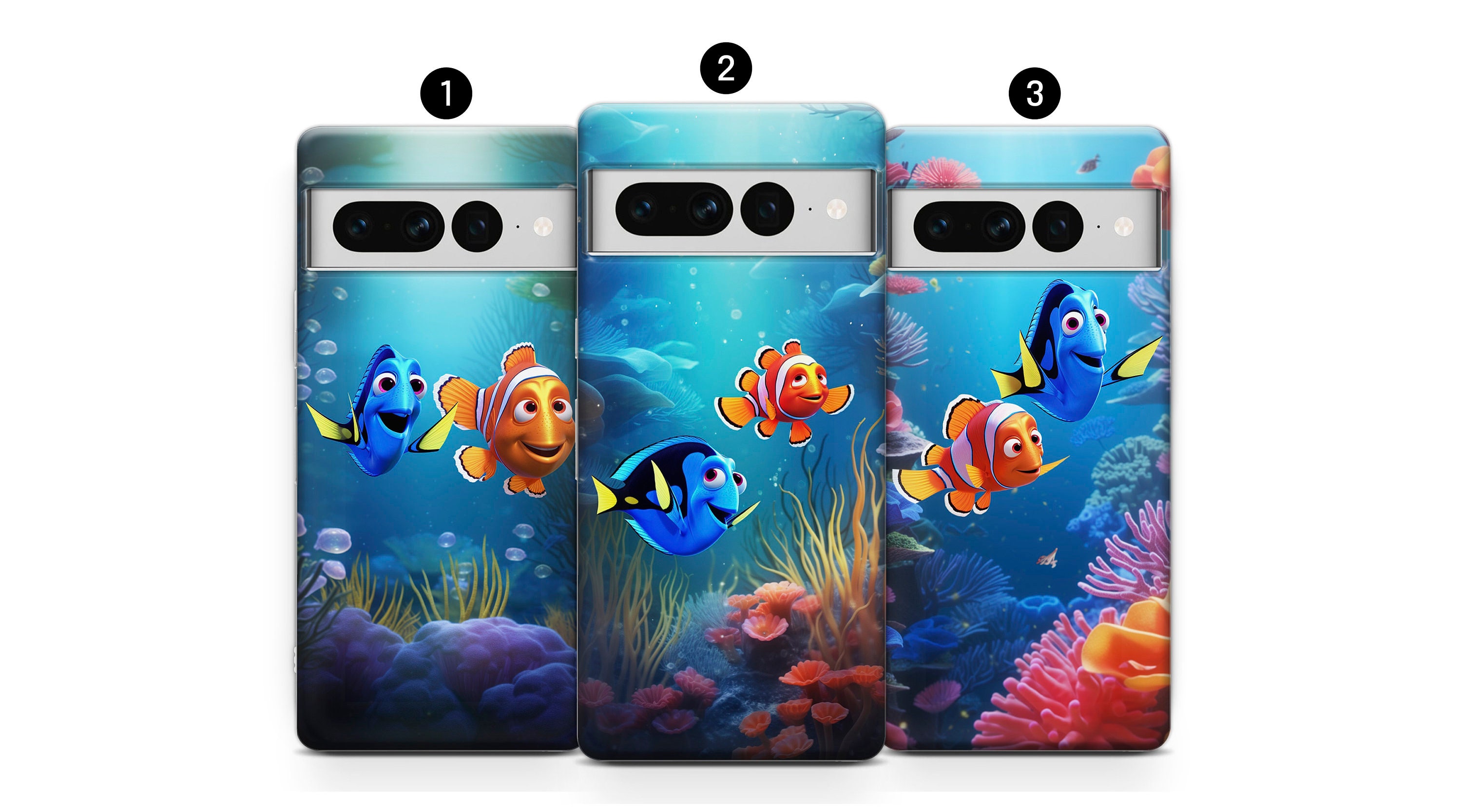Nemo and Dory Phone Case Fish Cover iPhone 14 Pro Max, 13, 12, 11, XS ...
