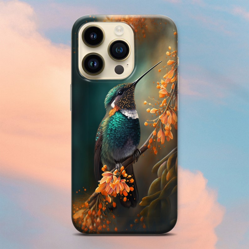 Colibri Case Animal Case Hummingbird Cover Fit iPhone 14, 13, 12, 11 ...