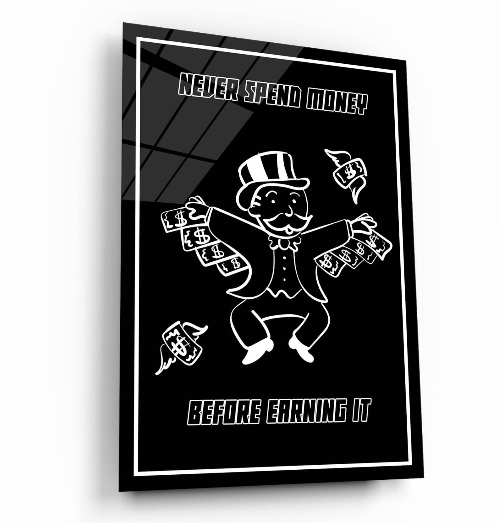 Monopoly Canvas Wall Decor Alec Monopoly Illustration Design ...