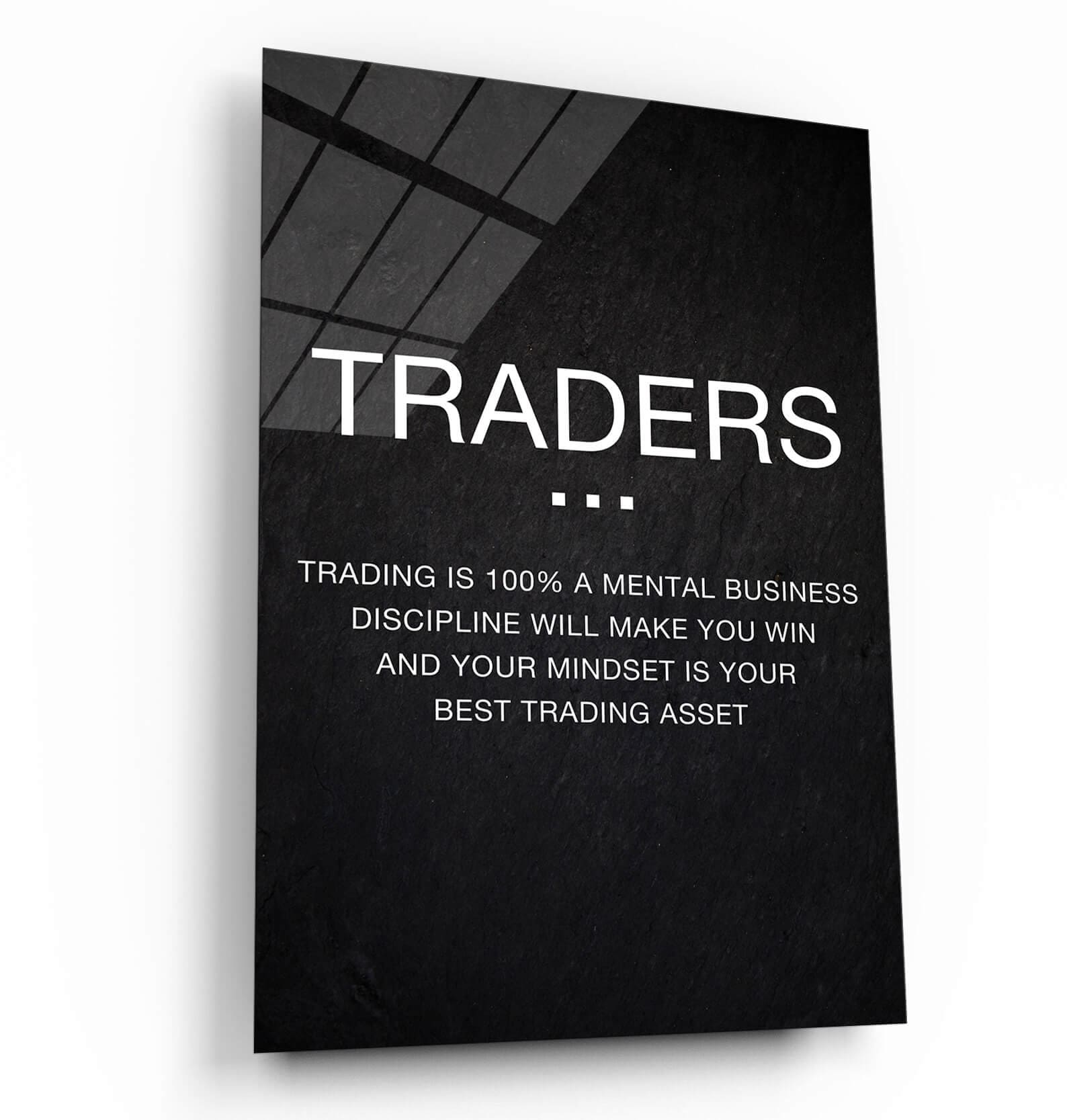 Trader Motivational Quotes Wall Decor Trading Money Trader Rules for ...