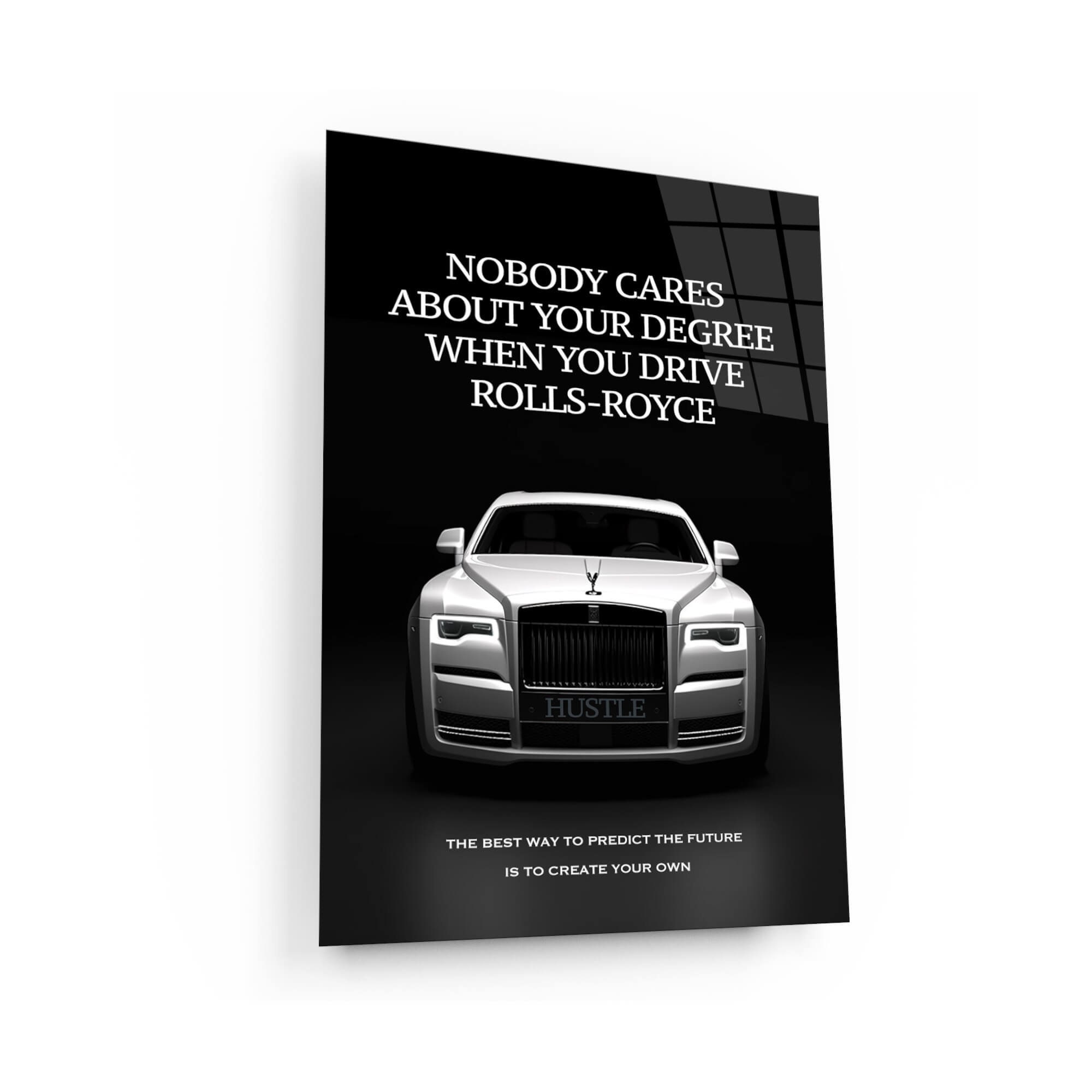 Set of 3 Motivational Mindset Wall Decor Canvas Work Art Luxury Car ...