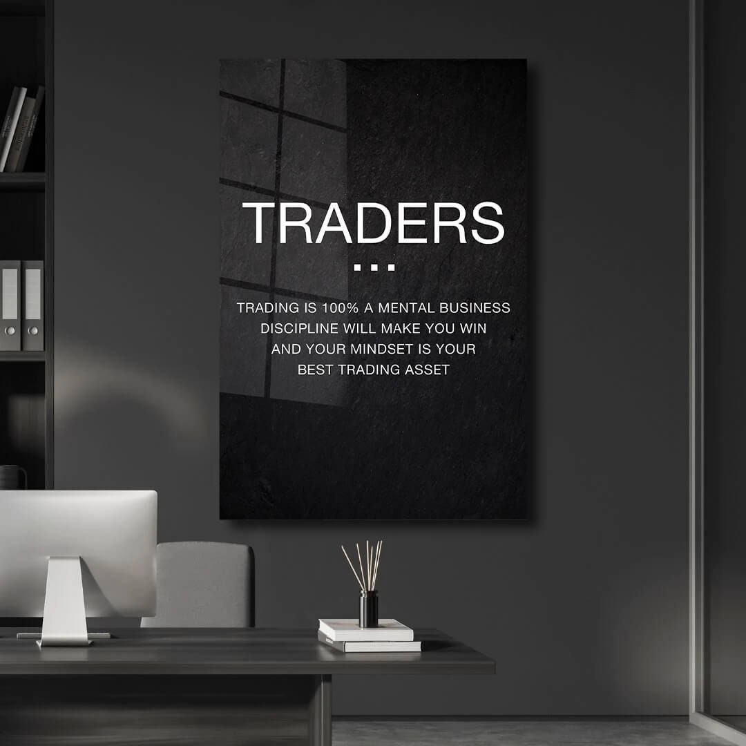 Trader Motivational Quotes Wall Decor Trading Money Trader Rules for ...