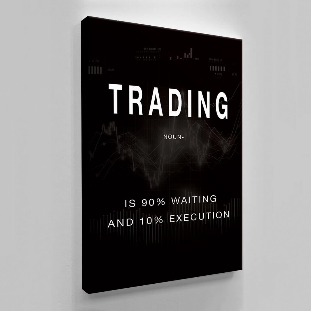 Trading Noun Wall Decor Trading Money Trader Rules for Success - Etsy