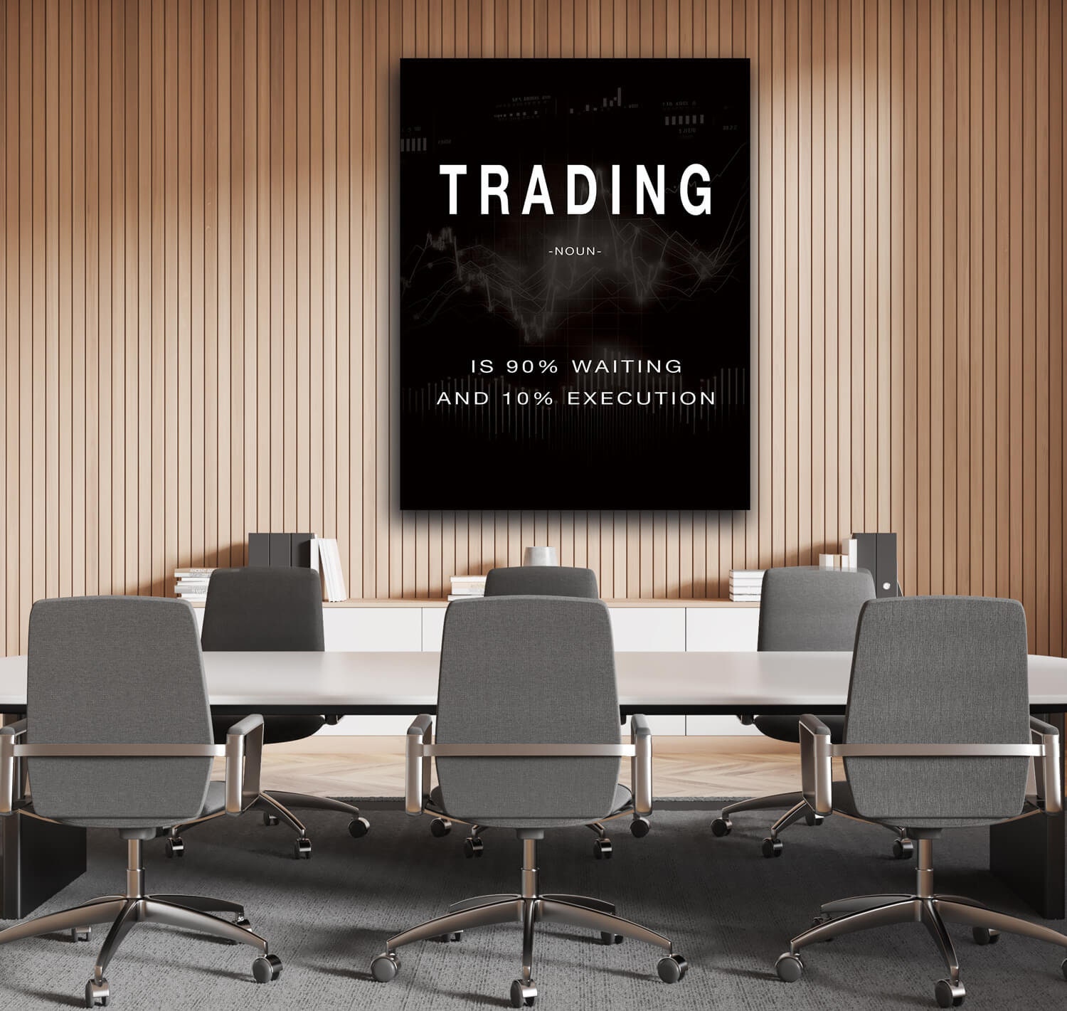Trading Noun Wall Decor Trading Money Trader Rules for Success - Etsy