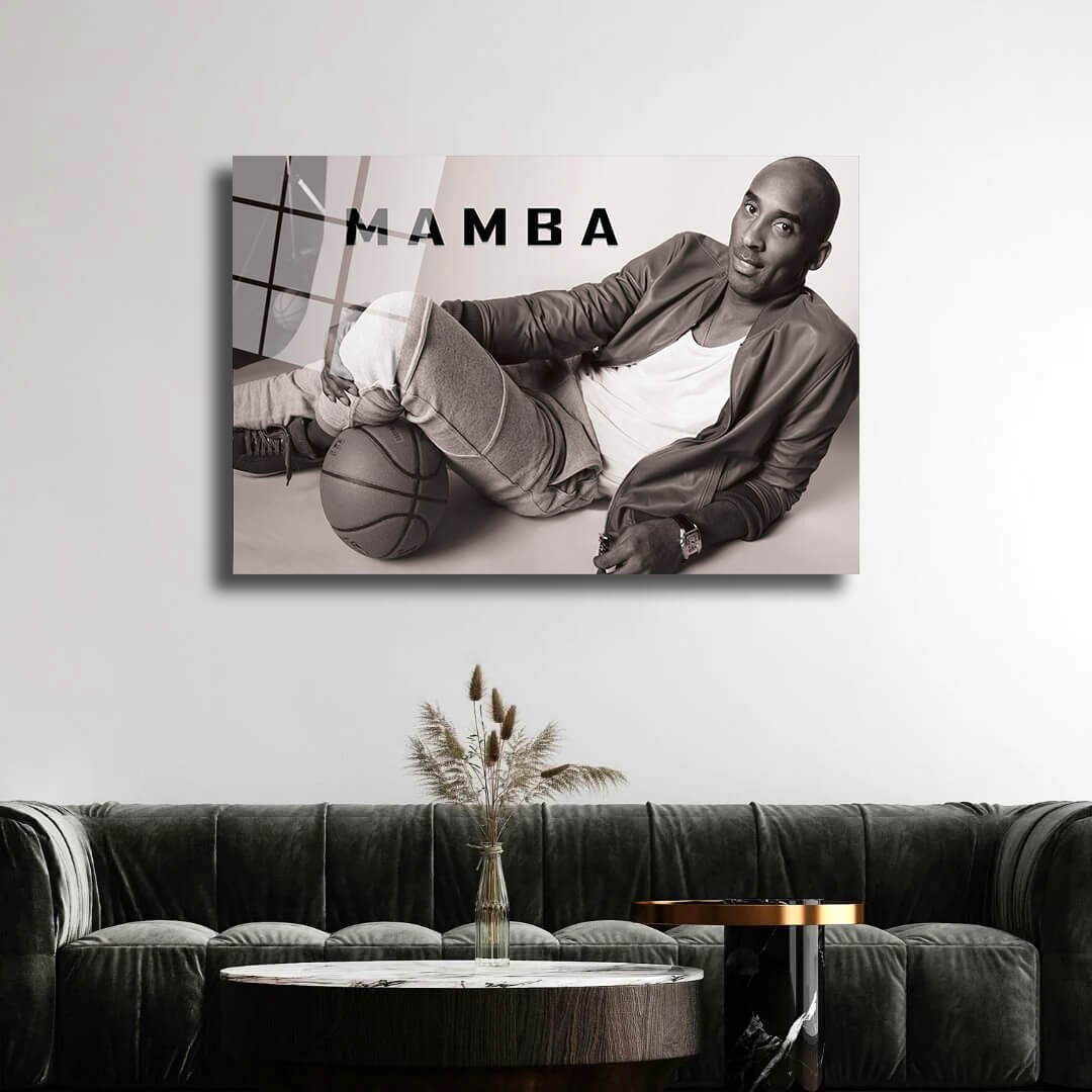 Kobe Bryant Mamba Mentality Motivational Wall Decor Inspirational ...