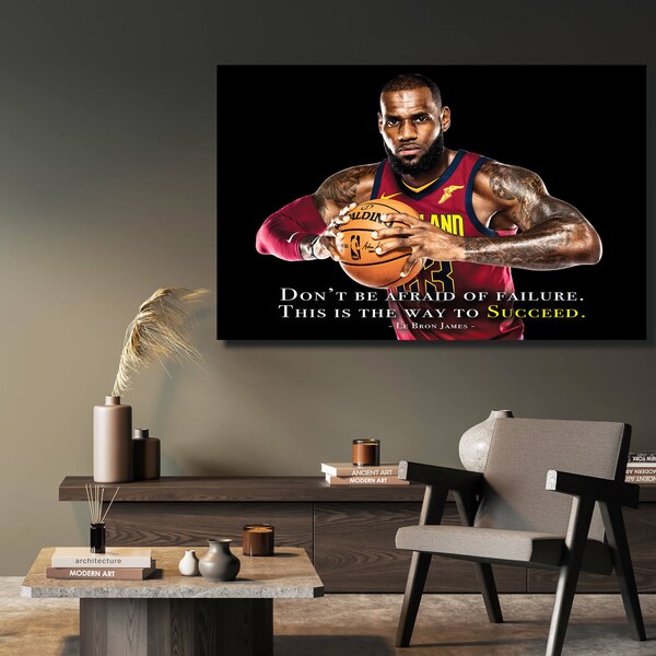 Acrylic Lebron Poster - Etsy