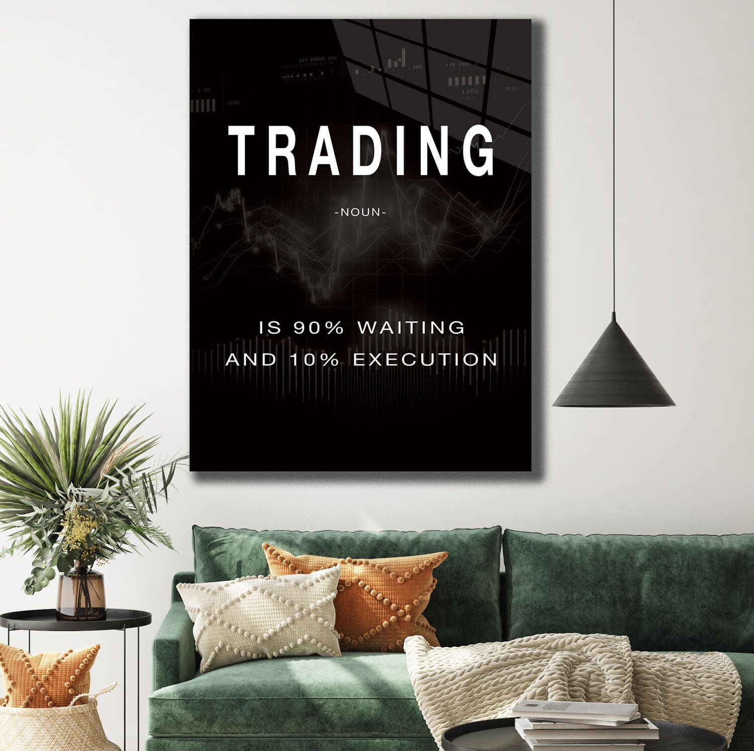 Trading Noun Wall Decor Trading Money Trader Rules for Success - Etsy