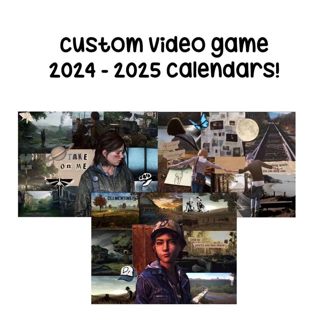 2024 Custom Video Game Calendar - Etsy