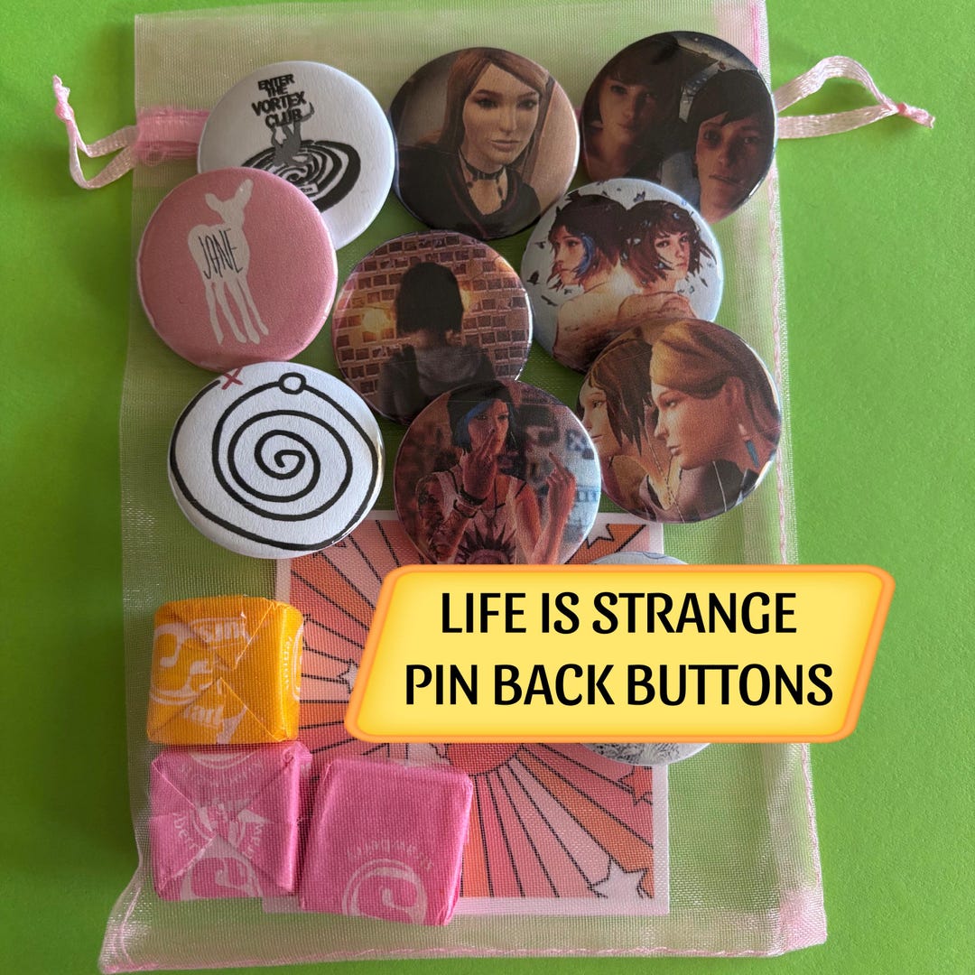 Life is Strange Pin-back Buttons - Etsy
