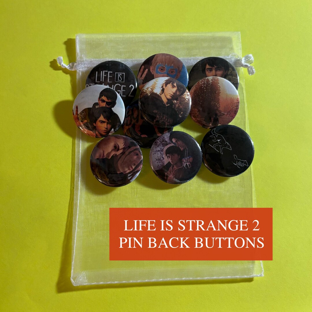 Life is Strange 2 Pin-back Buttons - Etsy