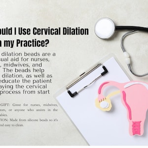 Cervical Dilation Beads Labor and Delivery Mom and Baby Nurse Midwife ...