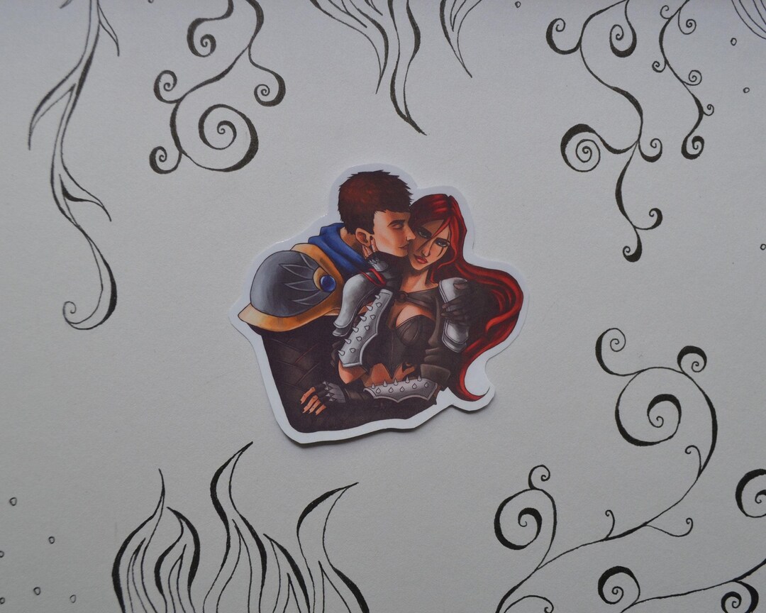 Katarina & Garen Sticker league of Legends Couples - Etsy