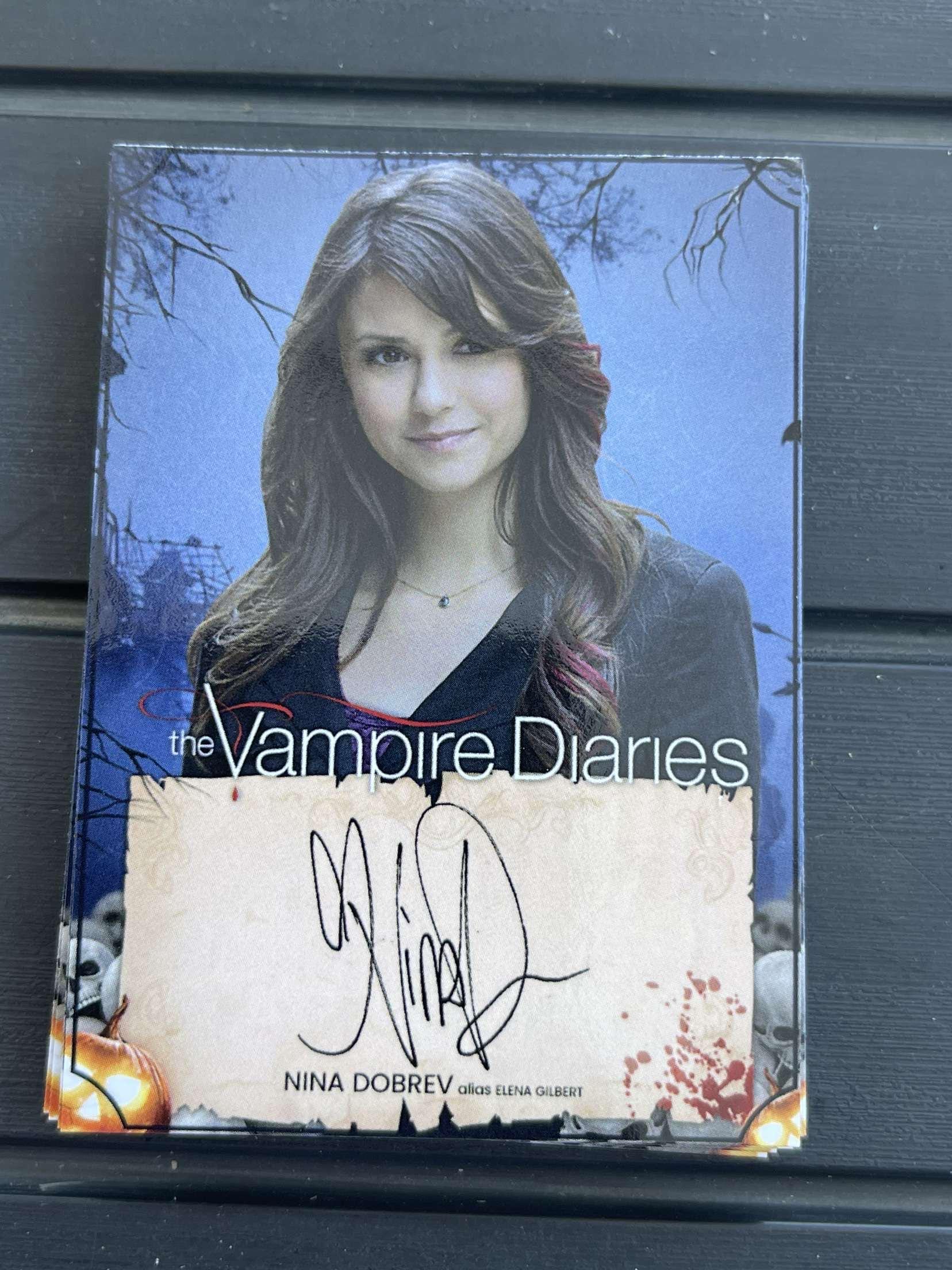 Elena Gilbert Autograph the Vampire Diaries - Etsy