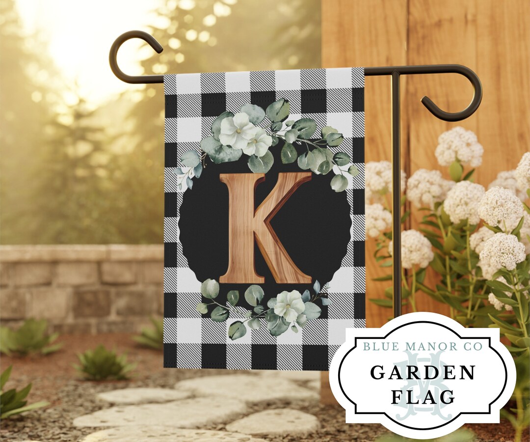 Personalized Flag, Custom Garden Flag, Welcome Flag, Farmhouse Garden ...
