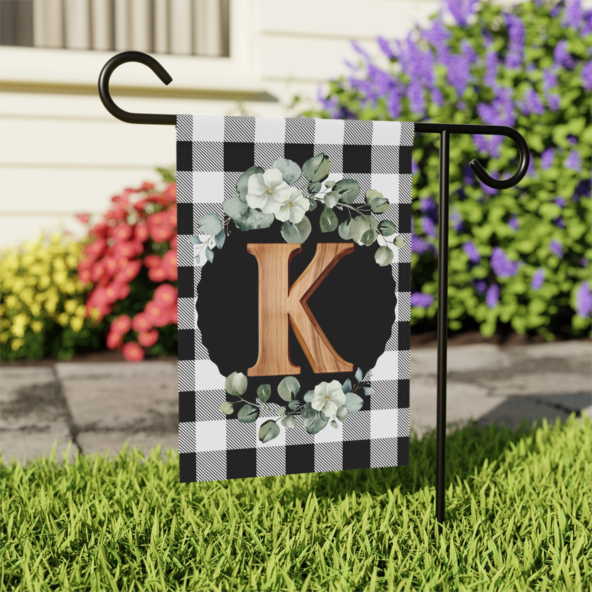 Personalized Flag, Custom Garden Flag, Welcome Flag, Farmhouse Garden ...