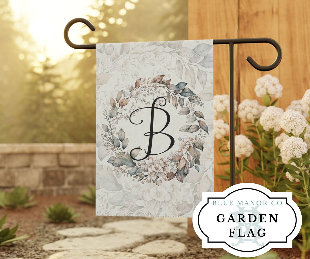 Personalized Flag, Custom Garden Flag, Welcome Flag, Farmhouse Garden ...