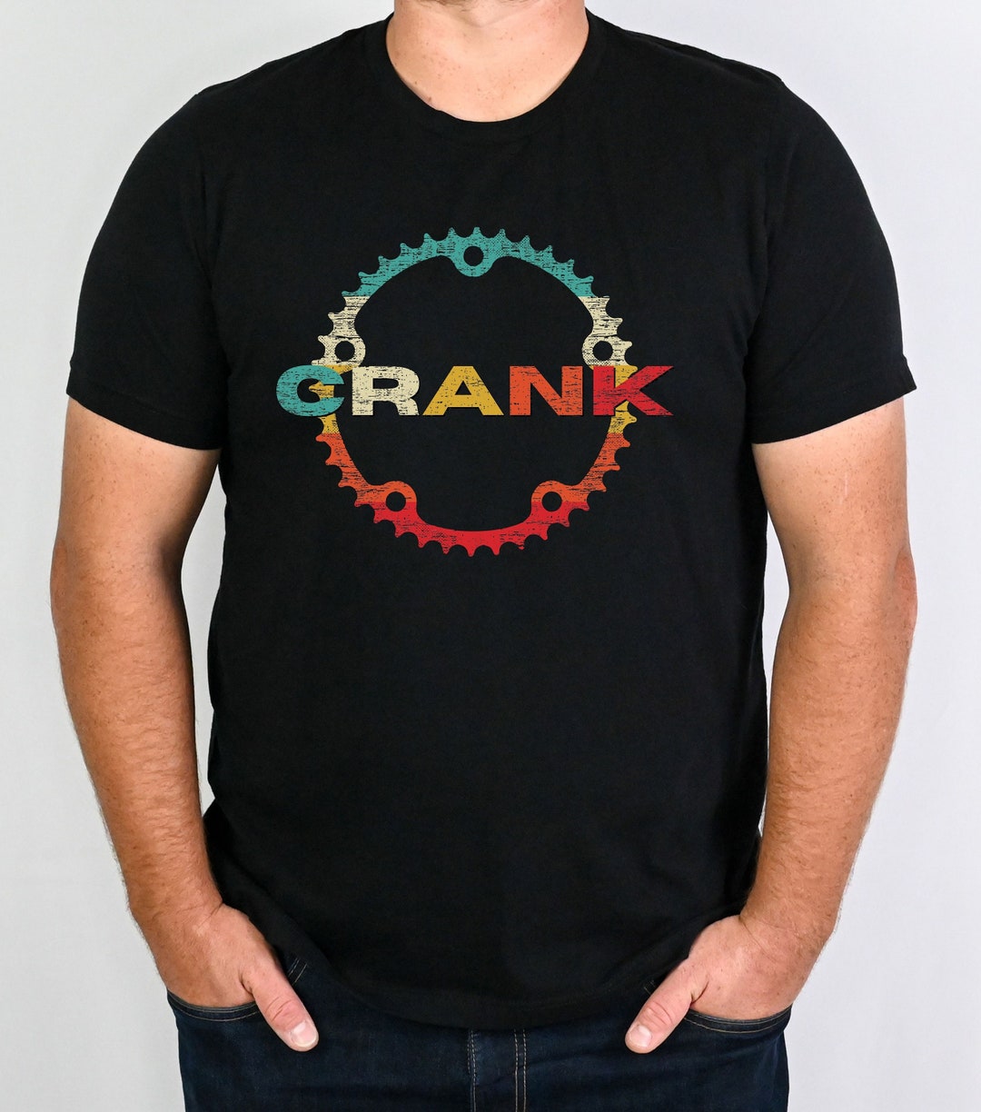 Bike Crank Shirt for Youth and Adults BMX Racing Shirts Crew Shirt Rad ...