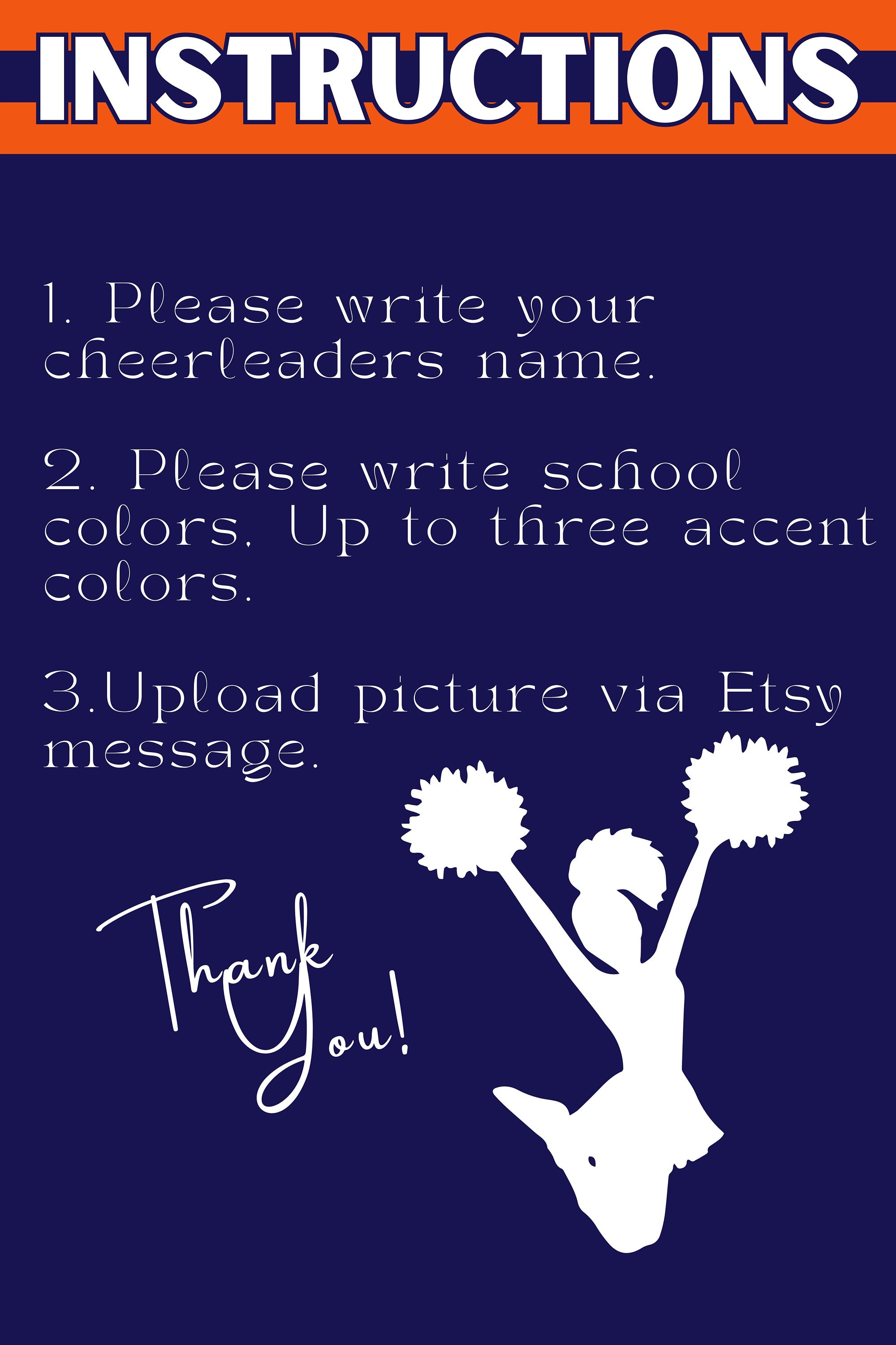 Customizable Cheer Spirit Garden Flag Personalize Team - Etsy