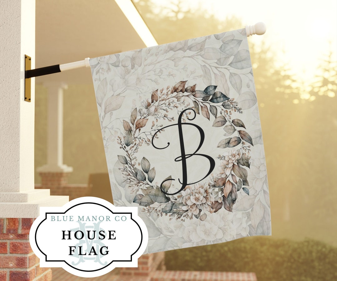Personalized Flag, Custom Garden Flag, Welcome Flag, Farmhouse Garden ...