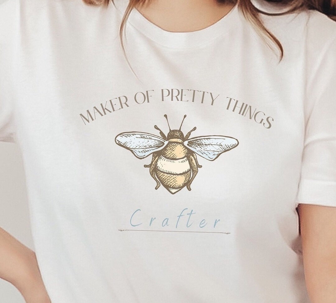 Pretty Tshirts for Crafters, Crafters Tees, Cozy Shirts for Crafters ...