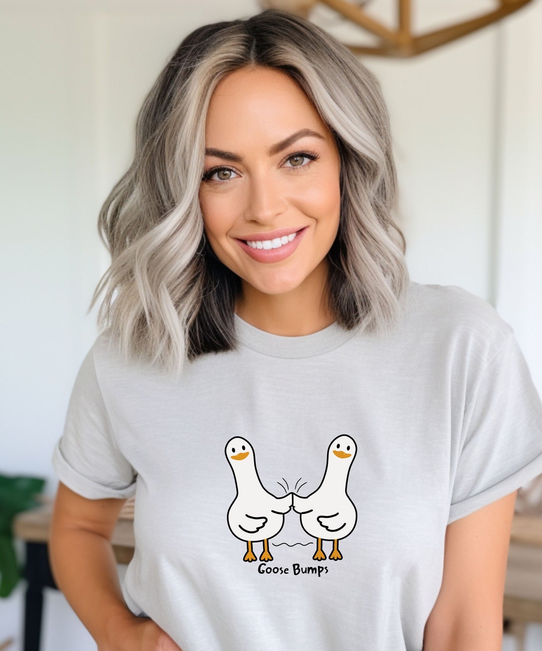 Goose T-shirt Goose Bumps T-shirt Funny Shirt Animal Shirt Silly Goose ...