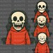 Red Hoodie Skeleton Pngtuber: Gamer Vtuber Avatar (veadotube Ready ...