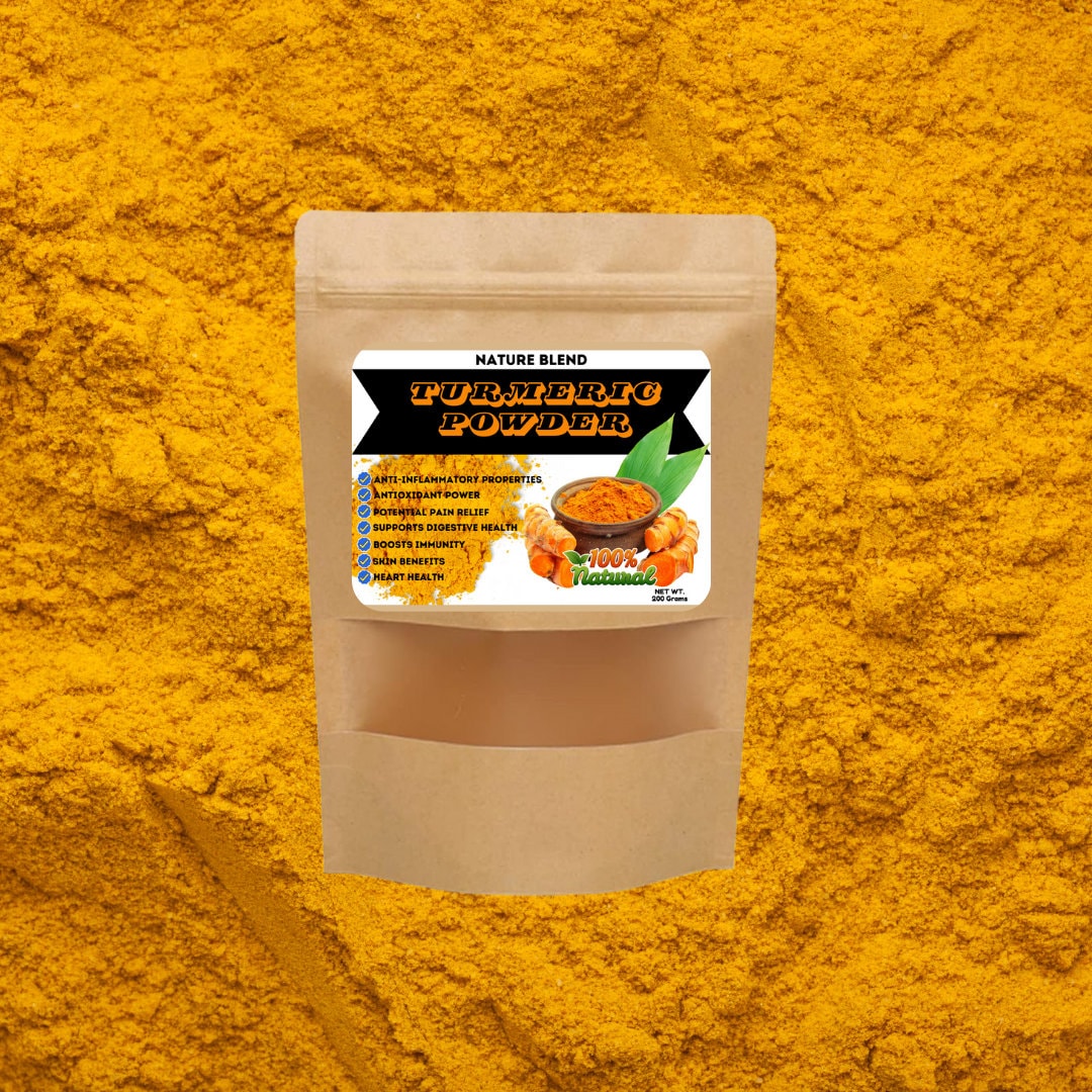 Philippine Pure Natural Turmeric Powder No Sugar Added From Baguio - Etsy
