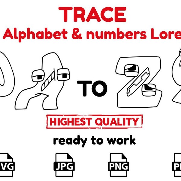 Alphabet Lore Svg - Etsy UK