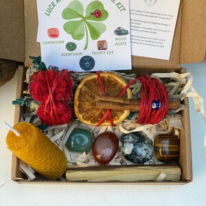 Luck and Success Ritual Kit, 4 Luck and Success Crystal, Energy ...