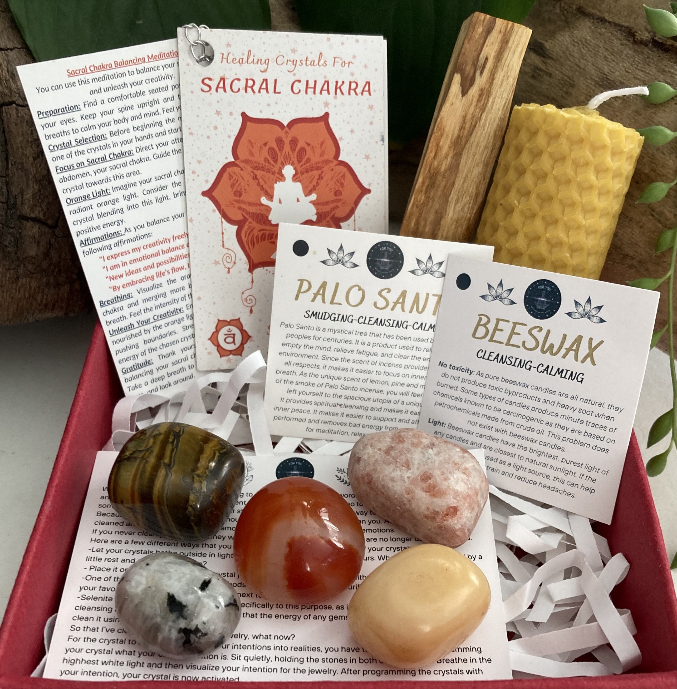 Sacral Chakra Balancing Kitsacral Chakra Crystal - Etsy Australia