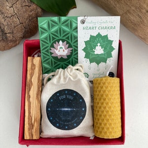 Heart Chakra Balancing Kit,heart Chakra Crystal Set, Meditation Kit ...
