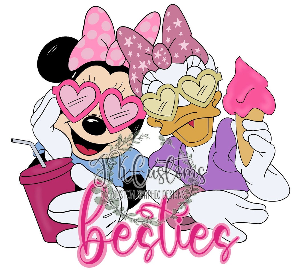 Minnie & Daisy Besties Design - Etsy