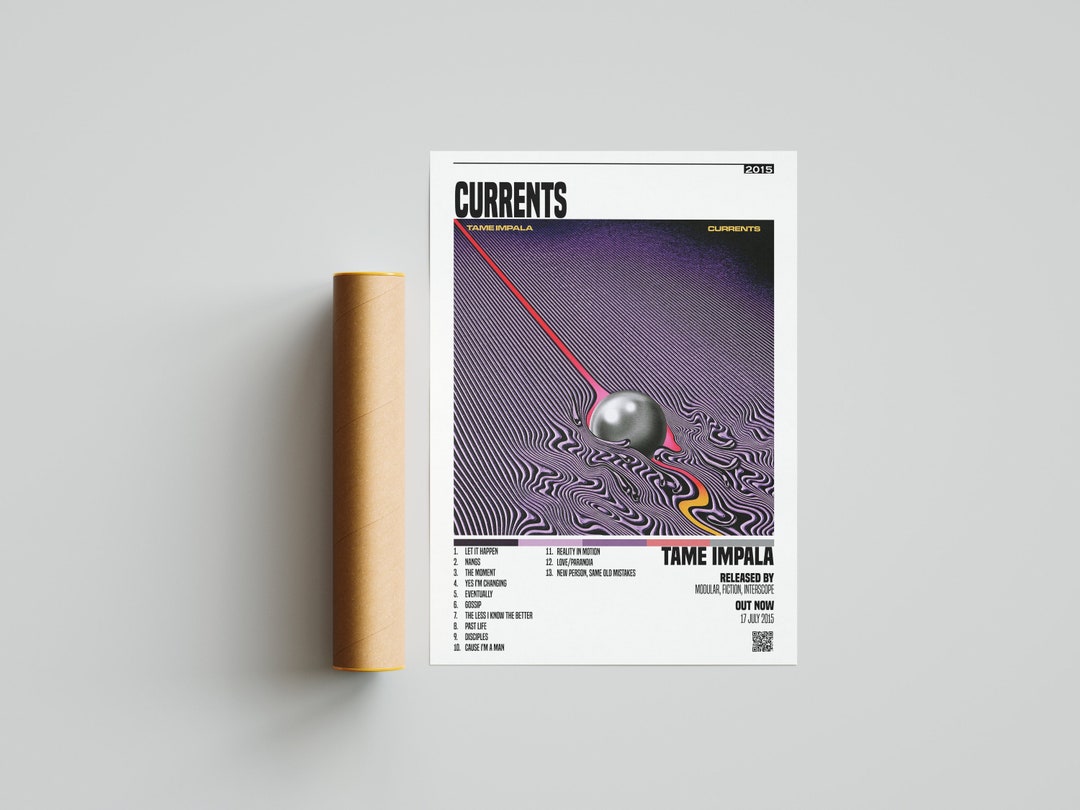 Tame Impala Poster Tame Impala Currents Album Cover - Etsy