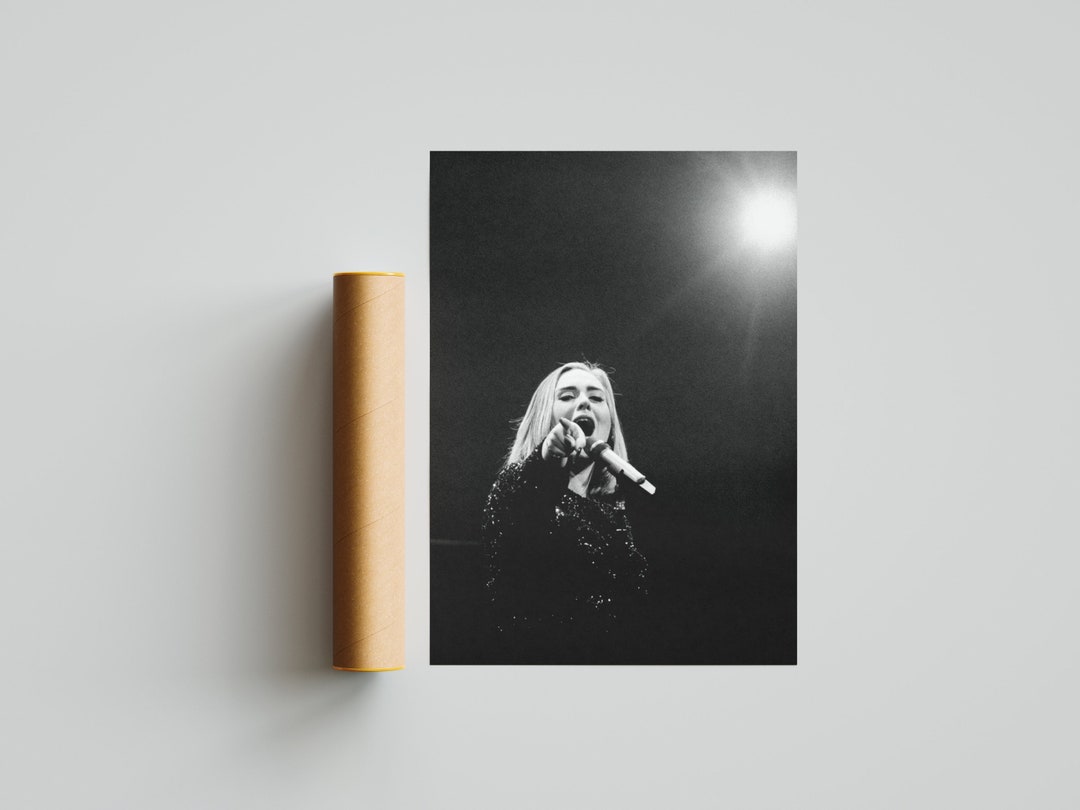 Adele Adele Poster Adele Concert Poster Adele Album - Etsy