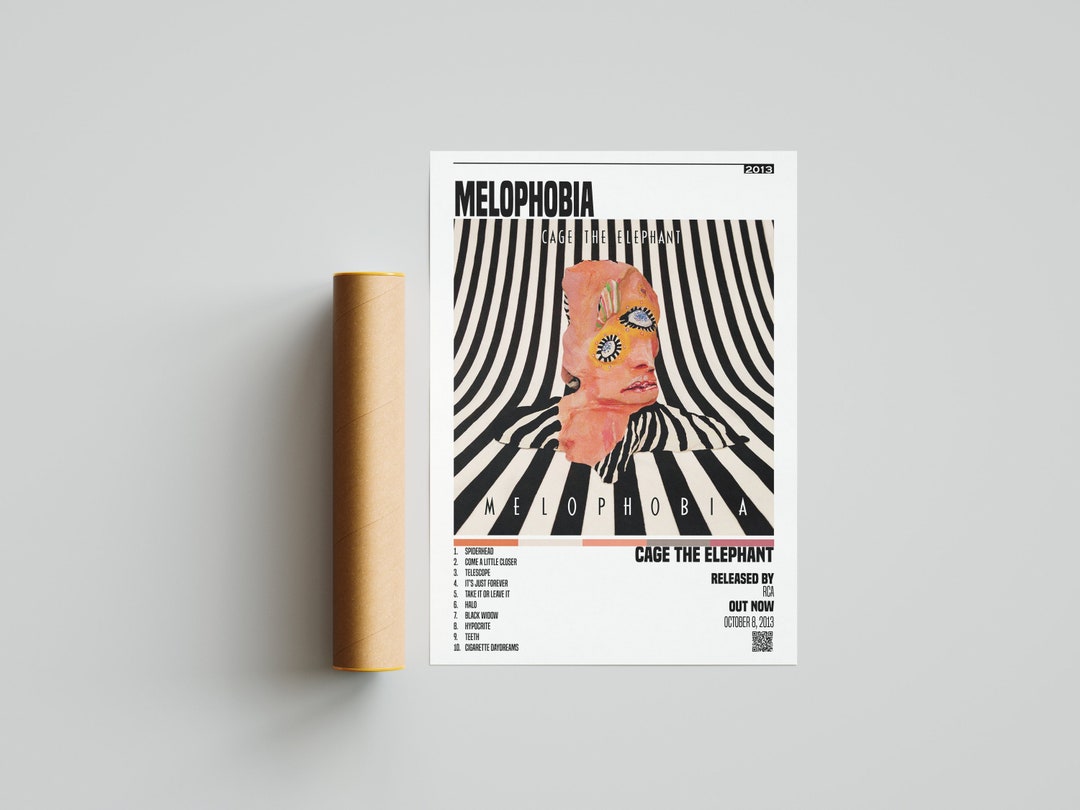 Cage the Elephant Poster Cage the Elephant Melophobia - Etsy