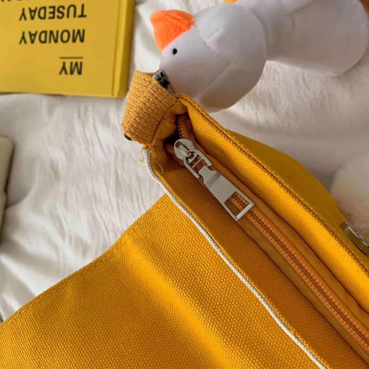 Cute Donald Duck Bagcartoon Canvas Bagchildren Messenger Bag - Etsy