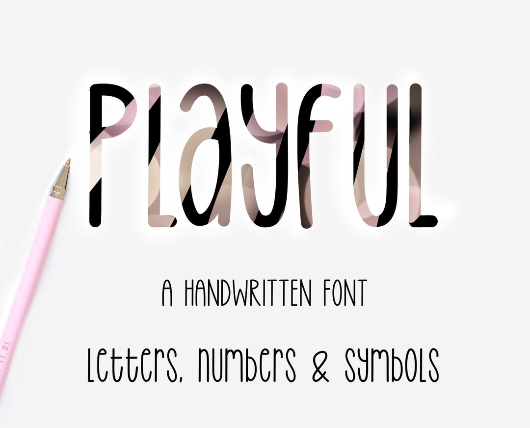 Playful Handwritten Font for Neat Writing | Written Student Handwriting ...
