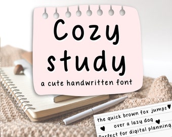 Smooth Honey Handwritten Font for Note Taking Cute Neat Cursive Writing ...