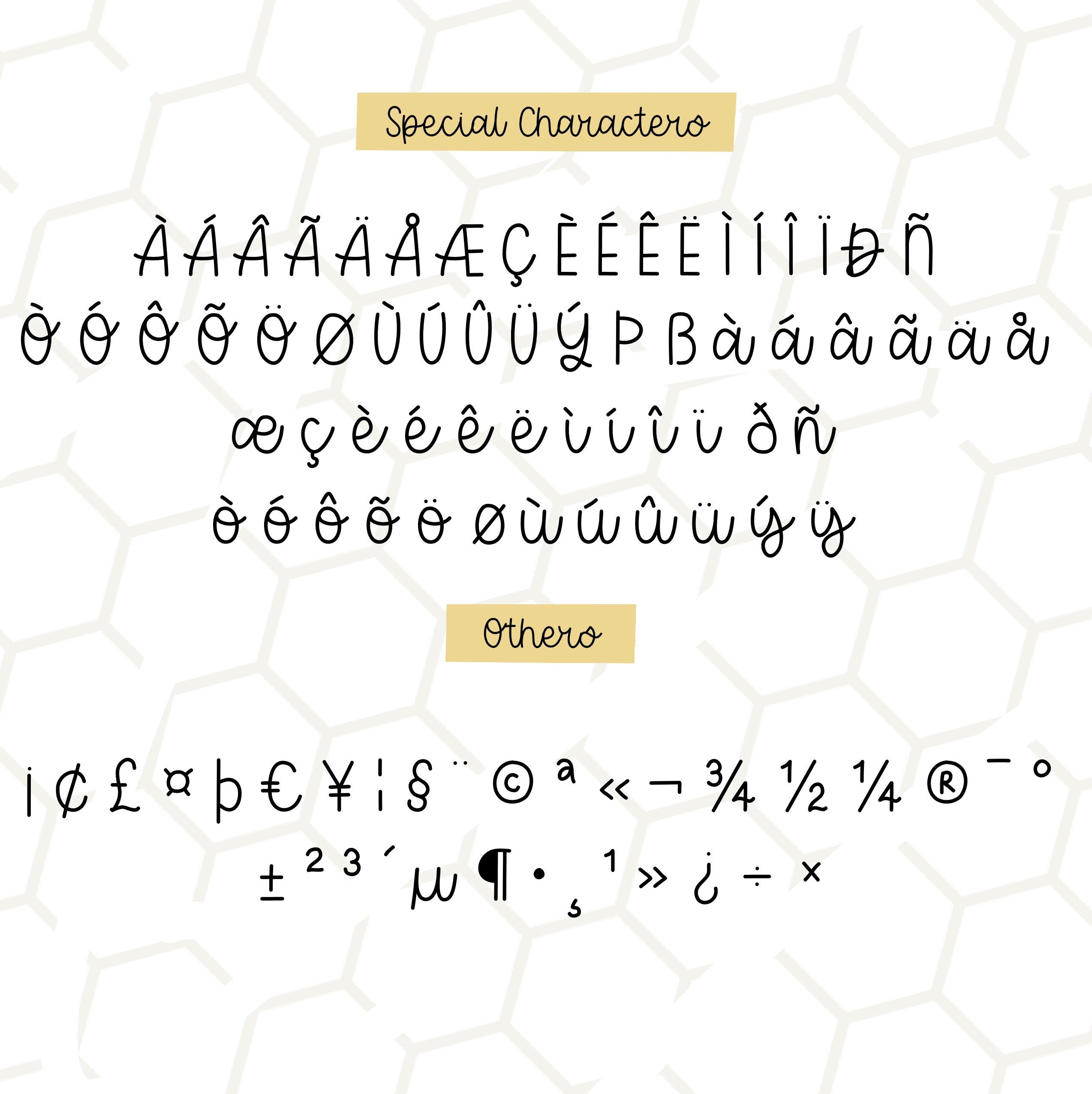 Smooth Honey Handwritten Font for Note Taking Cute Neat Cursive Writing ...