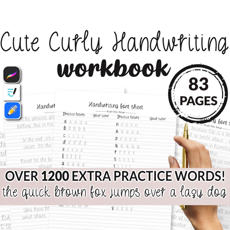 Curly Writing Font - Etsy