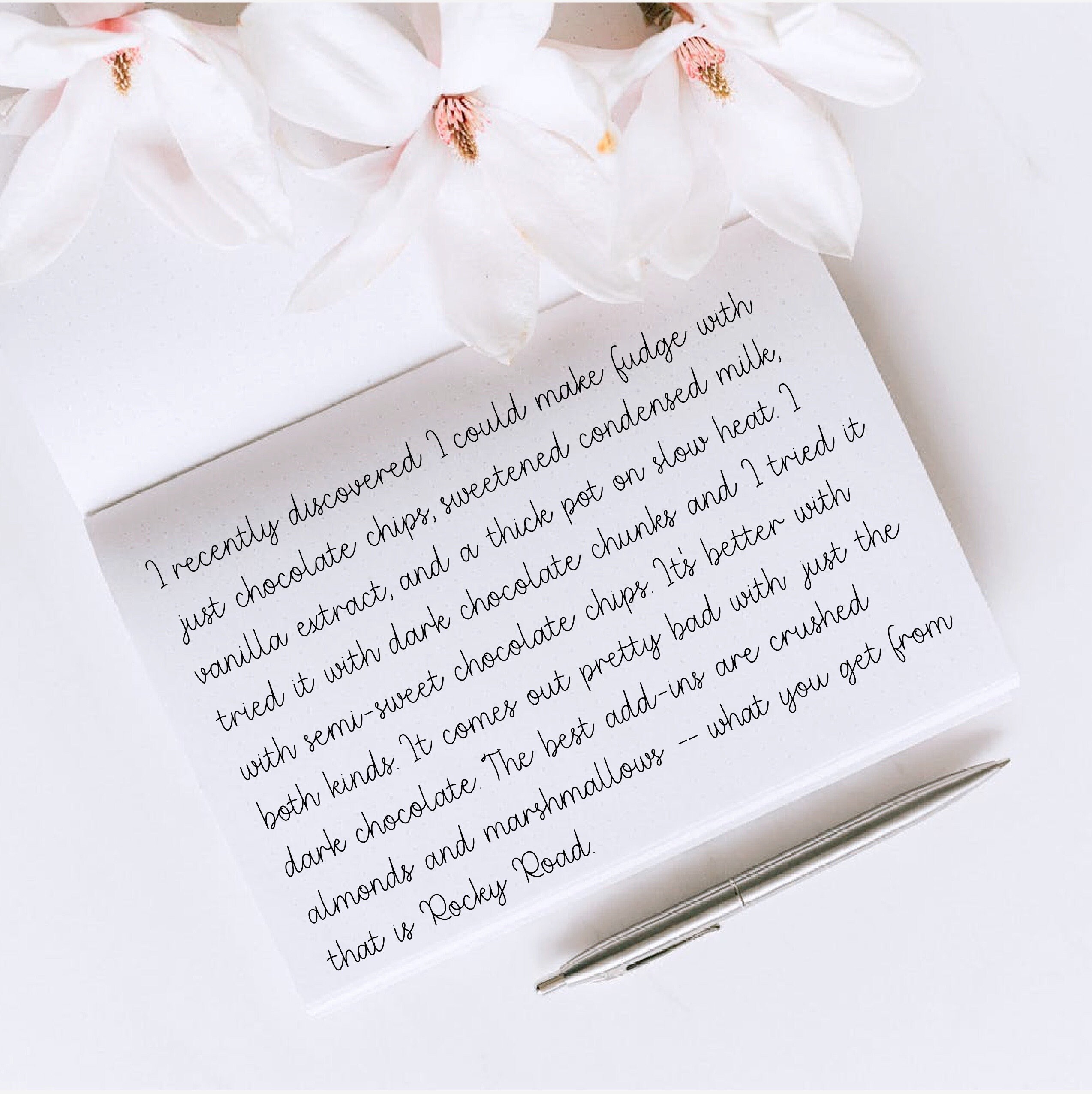 Stay Cozy Handwritten Font for Note Taking Cute Neat Cursive Fun ...