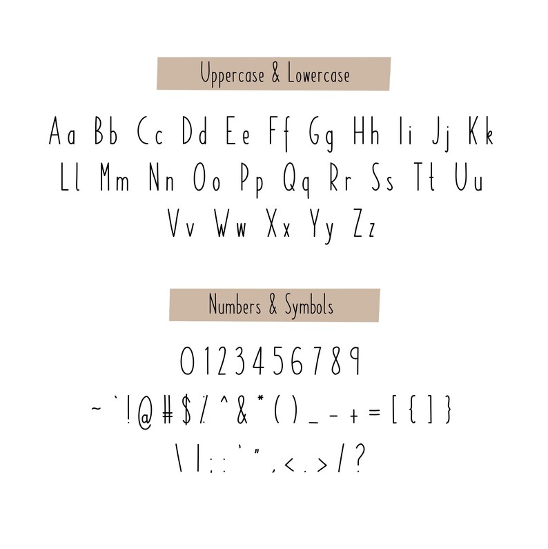 Tall & Thin Handwritten Font for Note Taking Neat Writing Bold Written ...