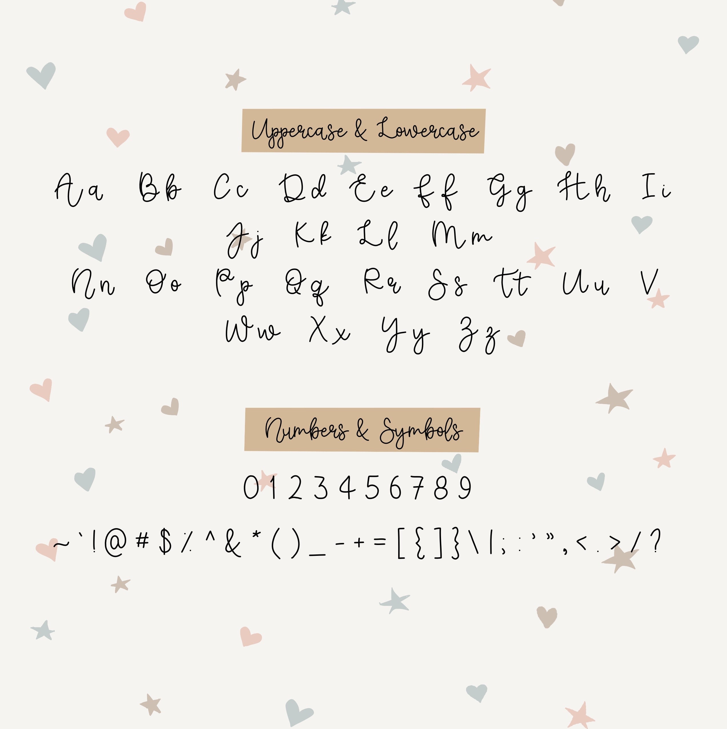 Basic Bounce Handwritten Font for Note Taking Neat Cursive Writing Fun, Student Handwriting ...