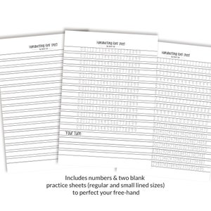 91 Page Neat & Fun Hand Writing Workbook | Practice Sheet Printable ...