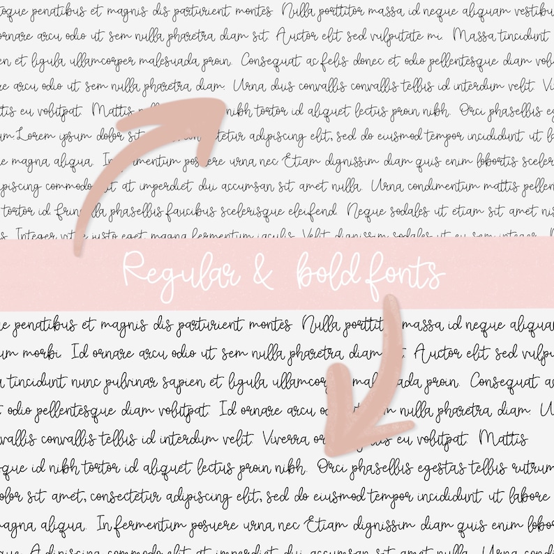 Basic Bounce Handwritten Font for Note Taking Neat Cursive Writing Fun ...